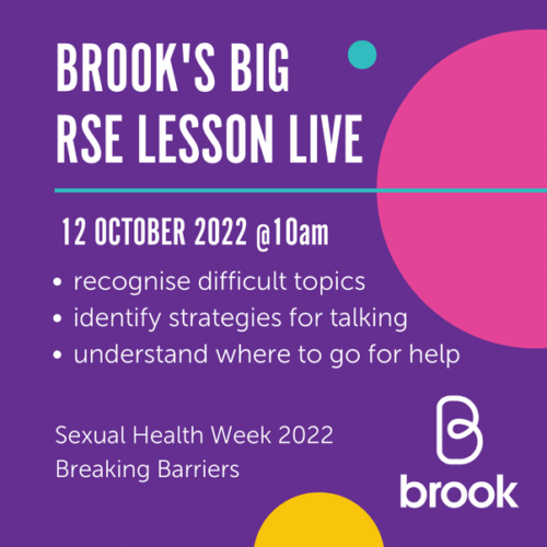 Sexual Health Week 2022 - Breaking Barriers